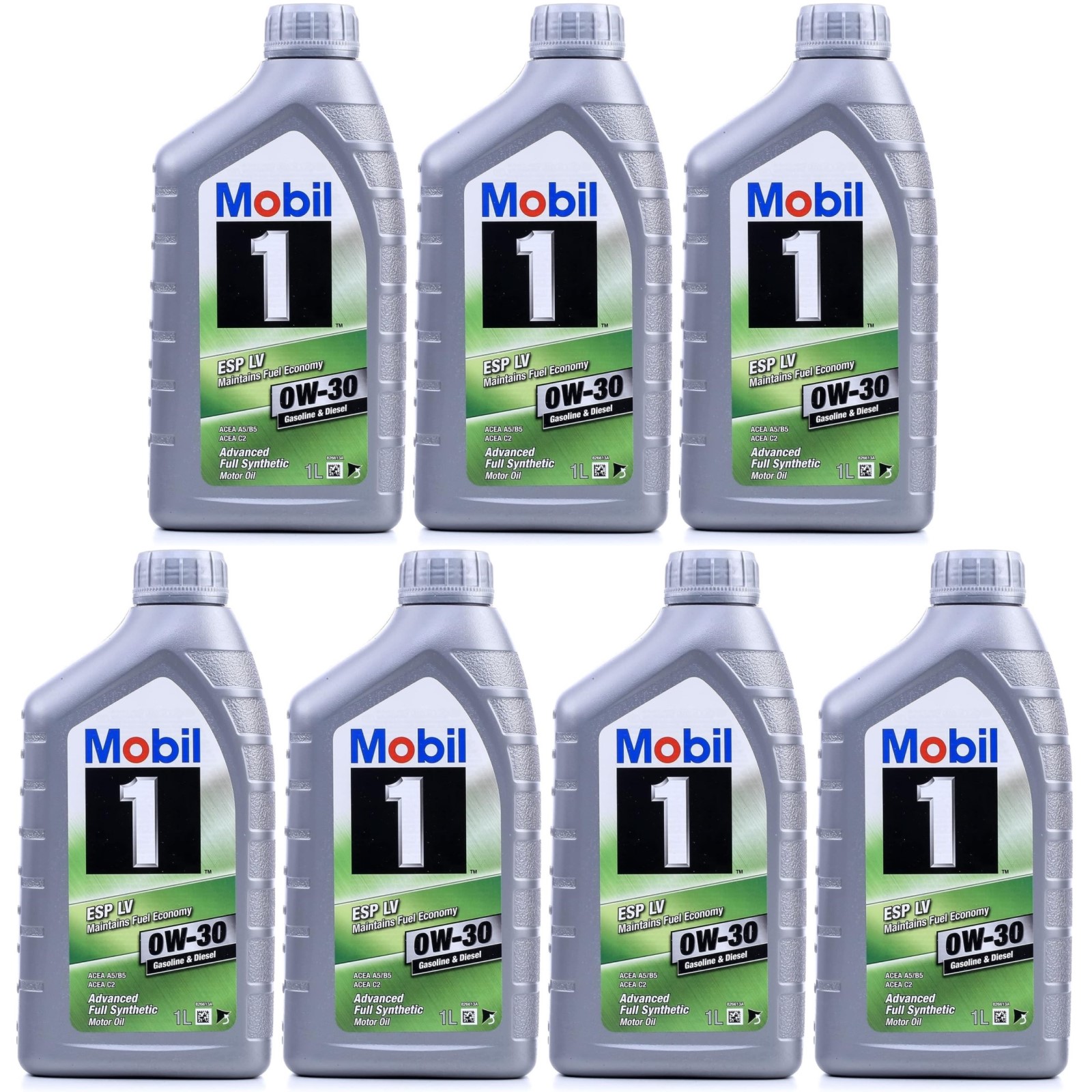 7x Mobil 1 ESP 0W 30 Olio Motore Sintetico Ricambi auto SMC
